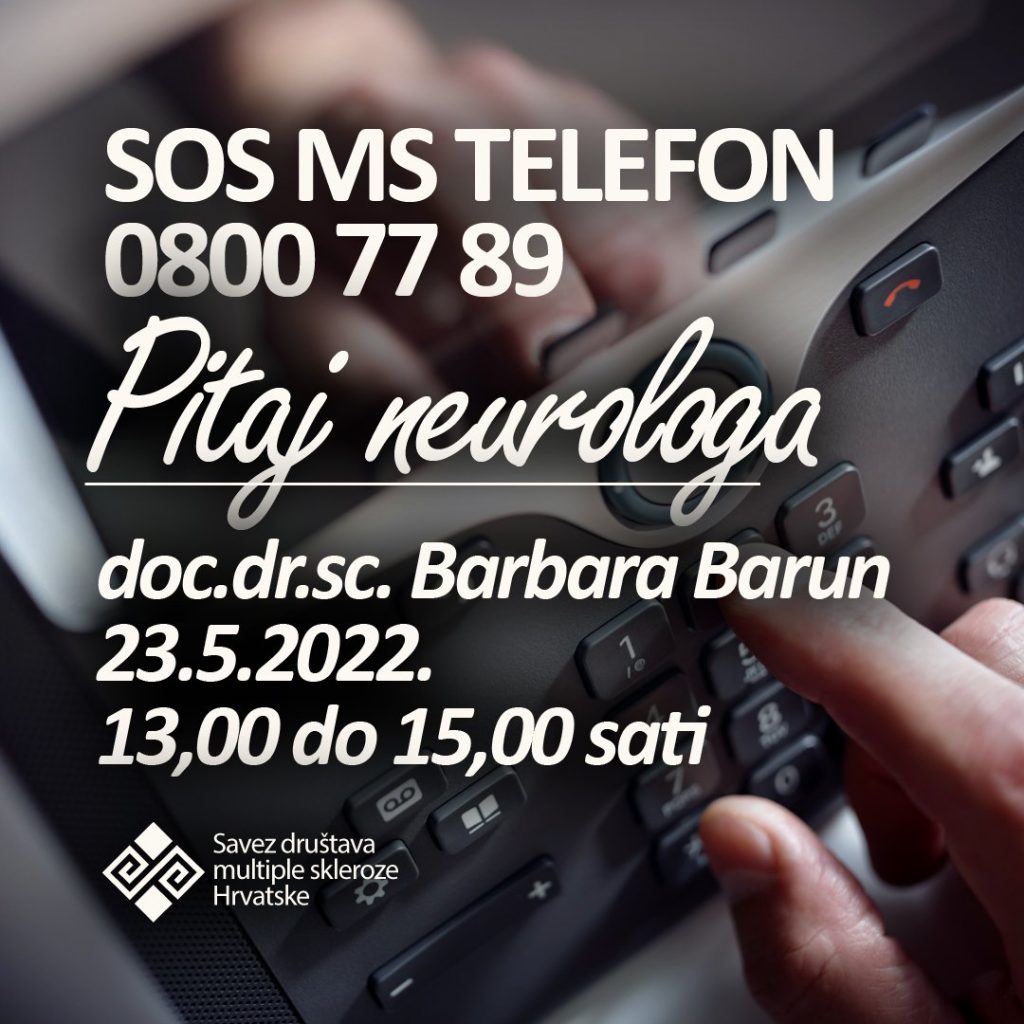 Na SOS MS telefonu dostupna doc.dr.sc. Barbara Barun - Savez Društava ...
