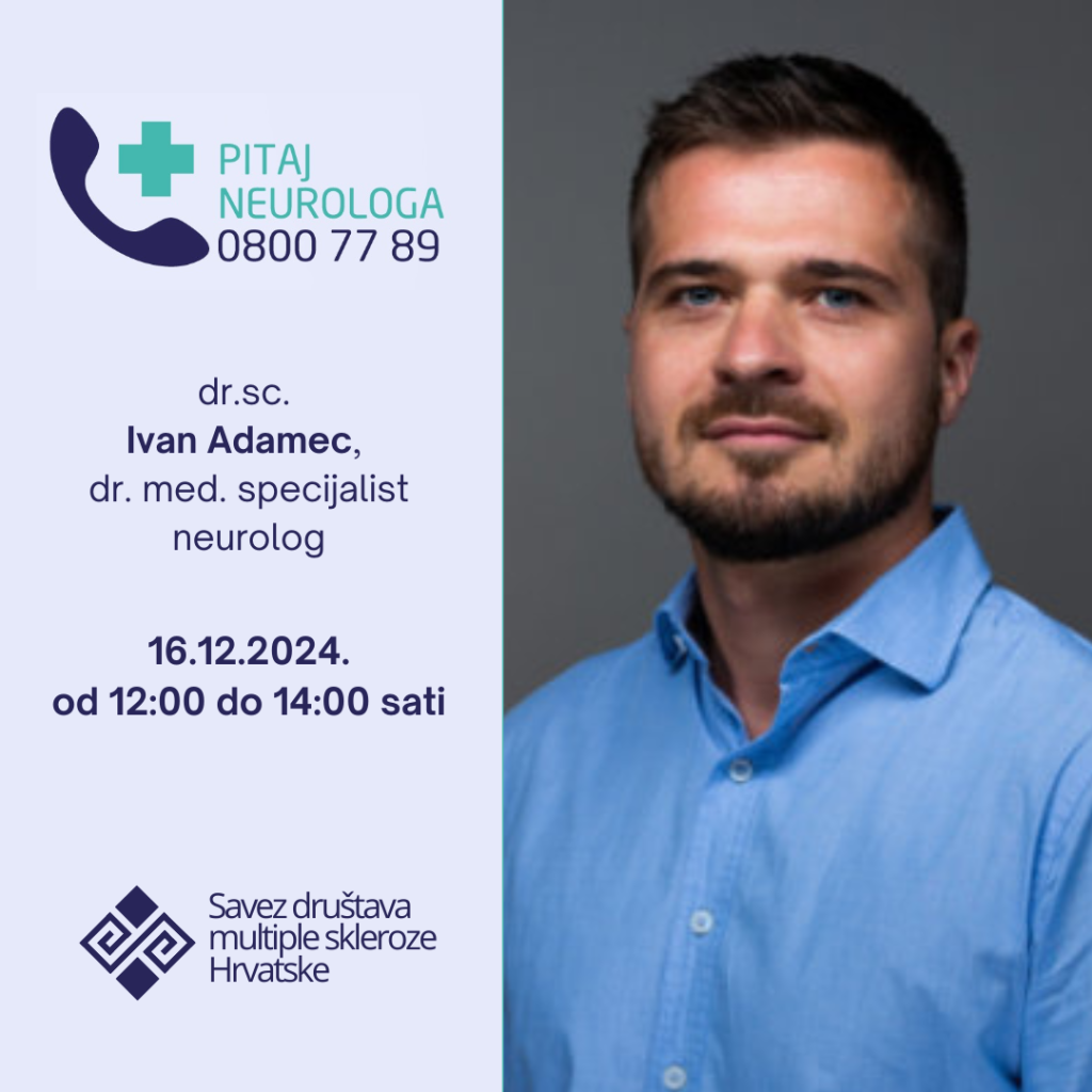 Na SOS MS telefonu 16.12.2024. dostupan je Ivan Adamec, dr.med ...